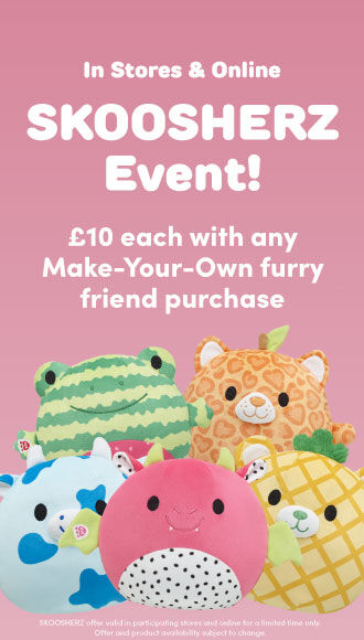 Build-A-Bear® SKOOSHERZ™ | Shop the New Collection