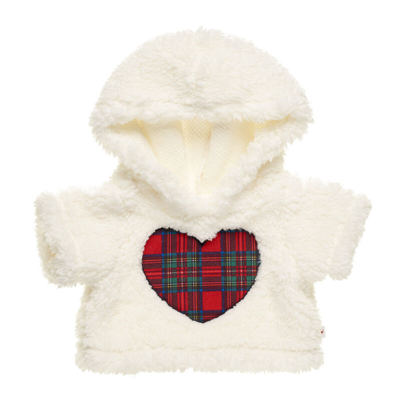 Tartan Heart Hoodie for Soft Toys | Build-A-Bear®