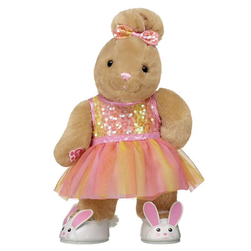 Pawlette™ Plush Pastel Sequin Dress Gift Set | Build-A-Bear®