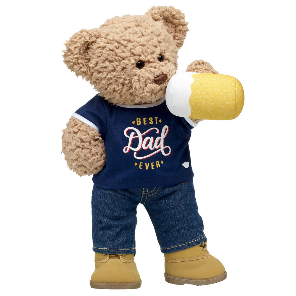 Timeless Teddy Bear Best Dad Ever Gift Set