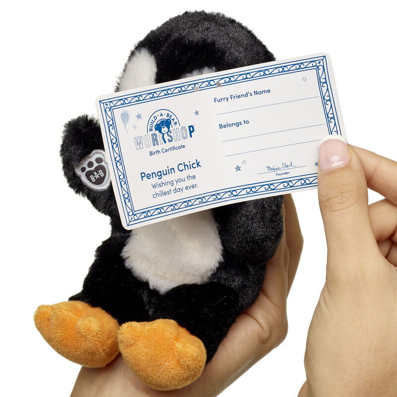 Mini Beans Penguin Chick Soft Toy | Build-A-Bear®