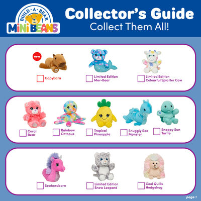 Mini Beans Build-A-Bear® Collection