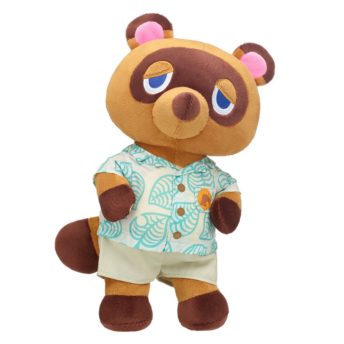 Animal Crossing s New Horizons Tom Nook Summer Plush Build A Bear