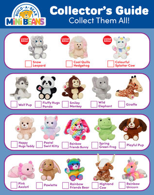 Mini Beans Build-A-Bear® Collection