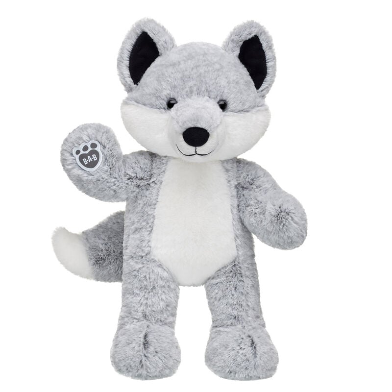 Online Exclusive Silver Fox plush Golf Gift | Build-A-Bear