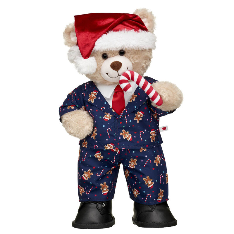 Happy Hugs Teddy Bear Gingerbread Suit Set | Build-A-Bear®