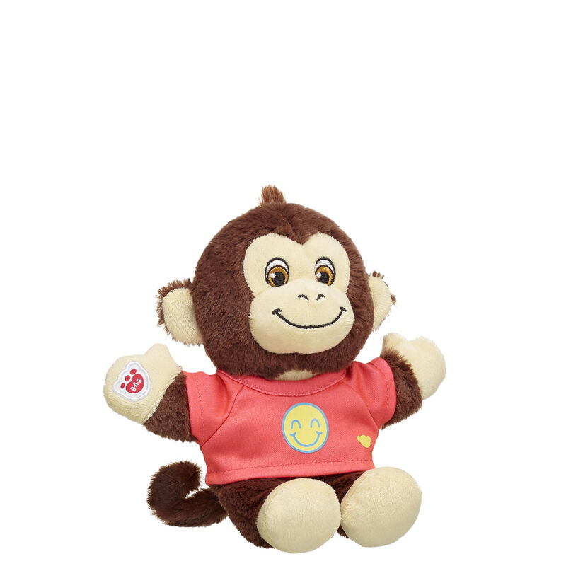 Mini Beans Smiley Monkey Plush Smiley Face Set | Build-A-Bear®