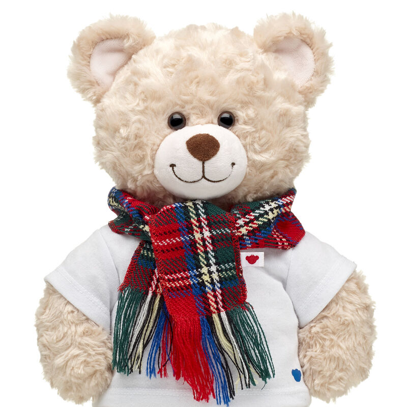 Tartan Soft Toy Scarf