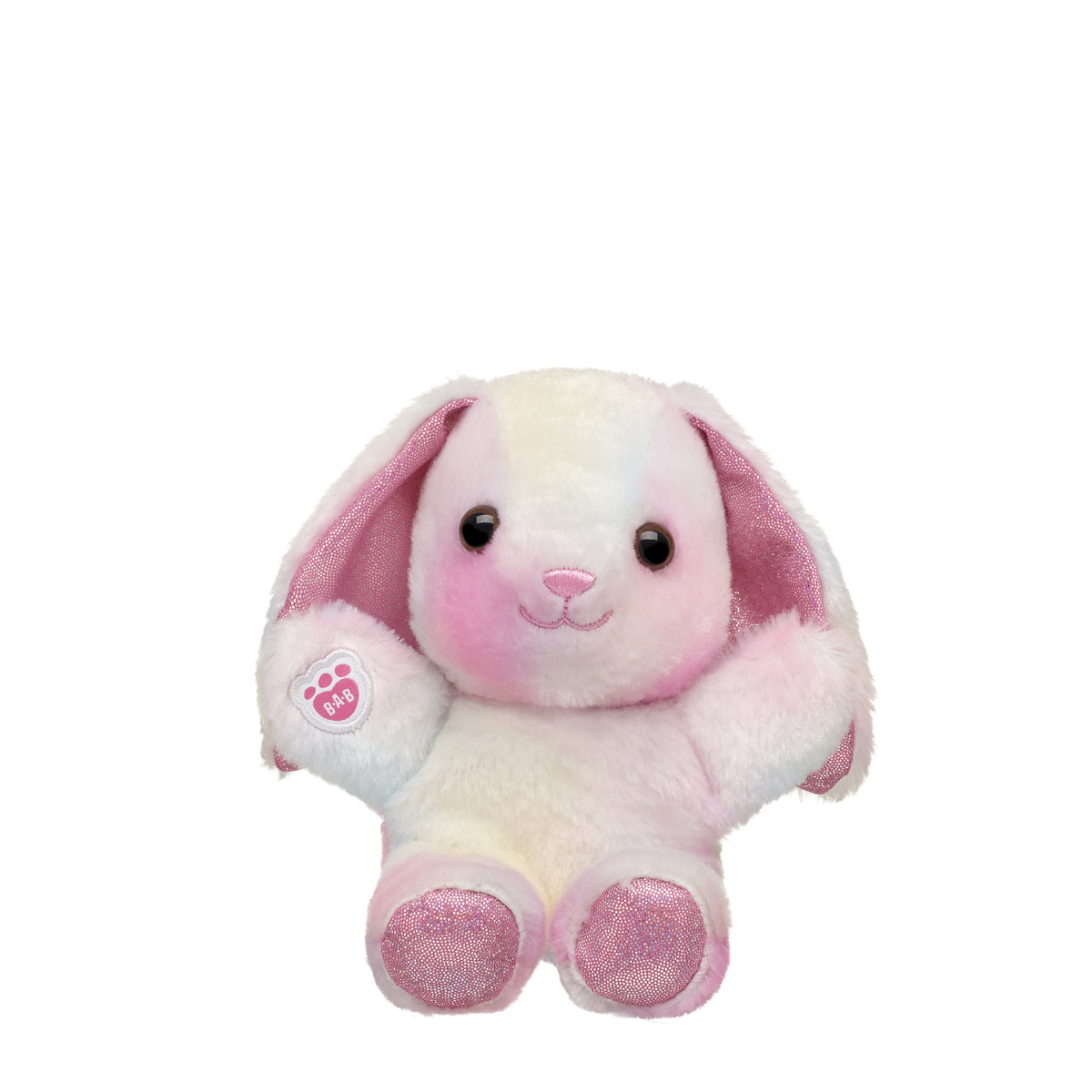 Mini Beans Pastel Swirl Bunny Soft Toy