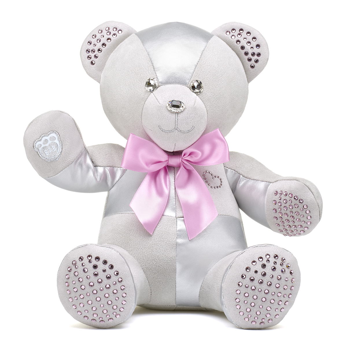 Birthstone Bear Featuring Swarovski® Light Amethyst crystals | Build-A ...
