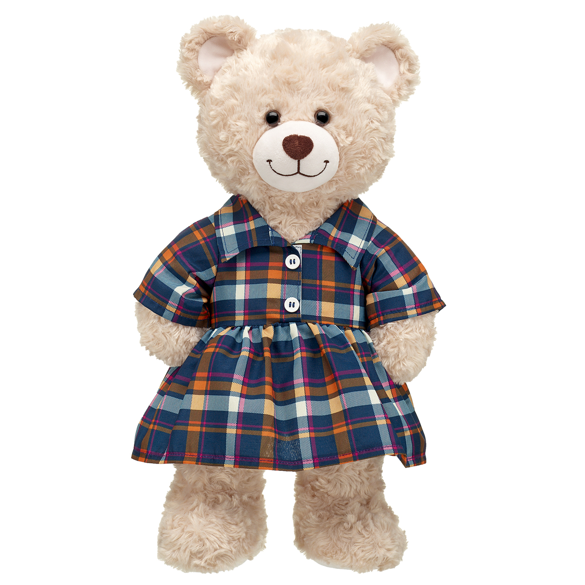 Plaid Shirt Dress Accessory | Shop Online at Build-A-Bear®