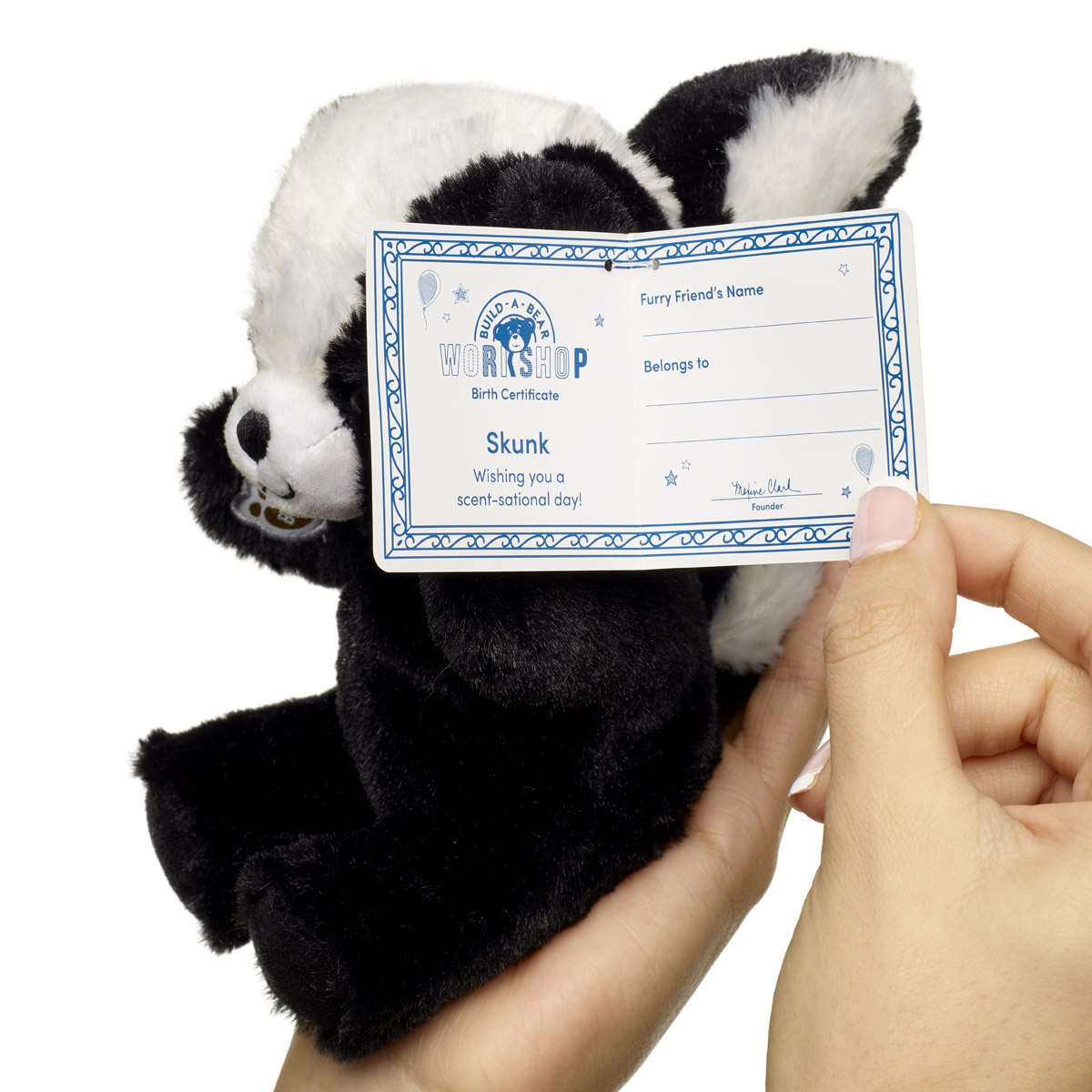 Mini Beans Skunk Soft Toy | Build-A-Bear®