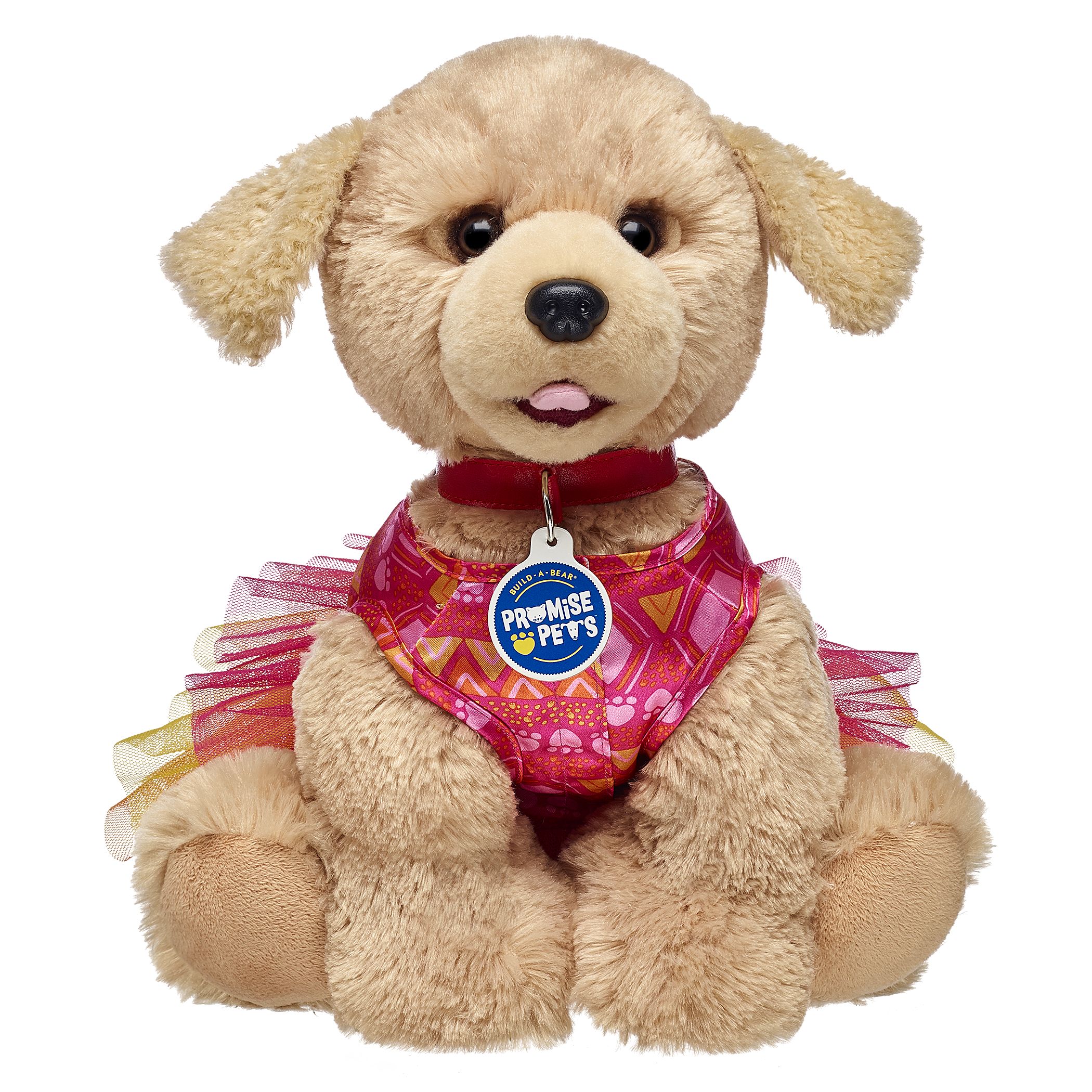 Promise Pets™ Hot Pink Paw Print Dress | Build-A-Bear®