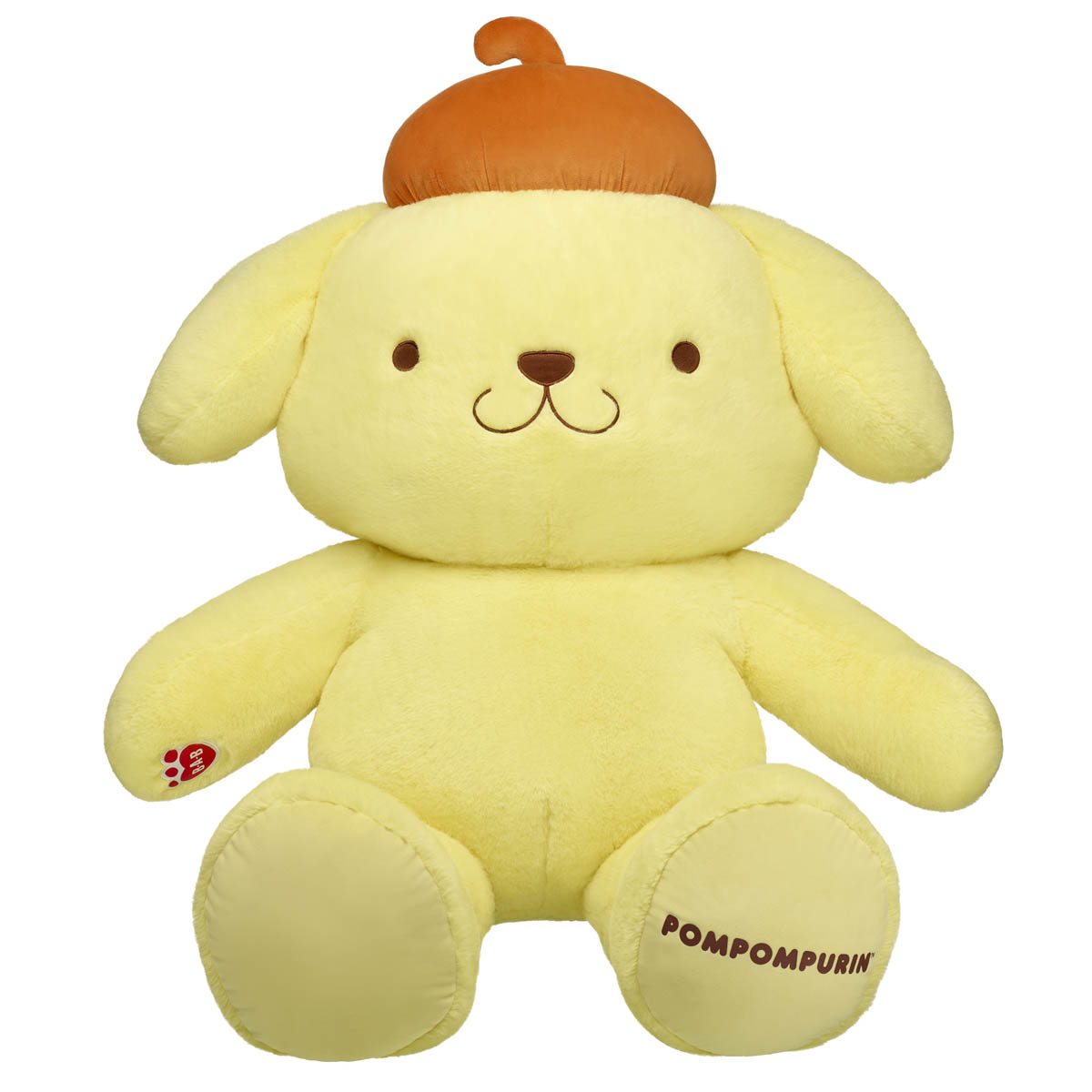 Hello Kitty® and Friends Giant Pompompurin™ Soft Toy | Build-A-Bear®