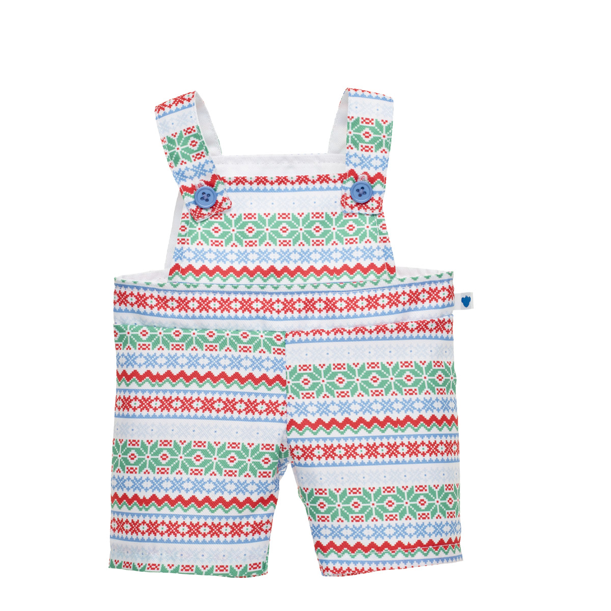 Online-Only Fair Isle Overalls for Soft Toys | Build-A-Bear®