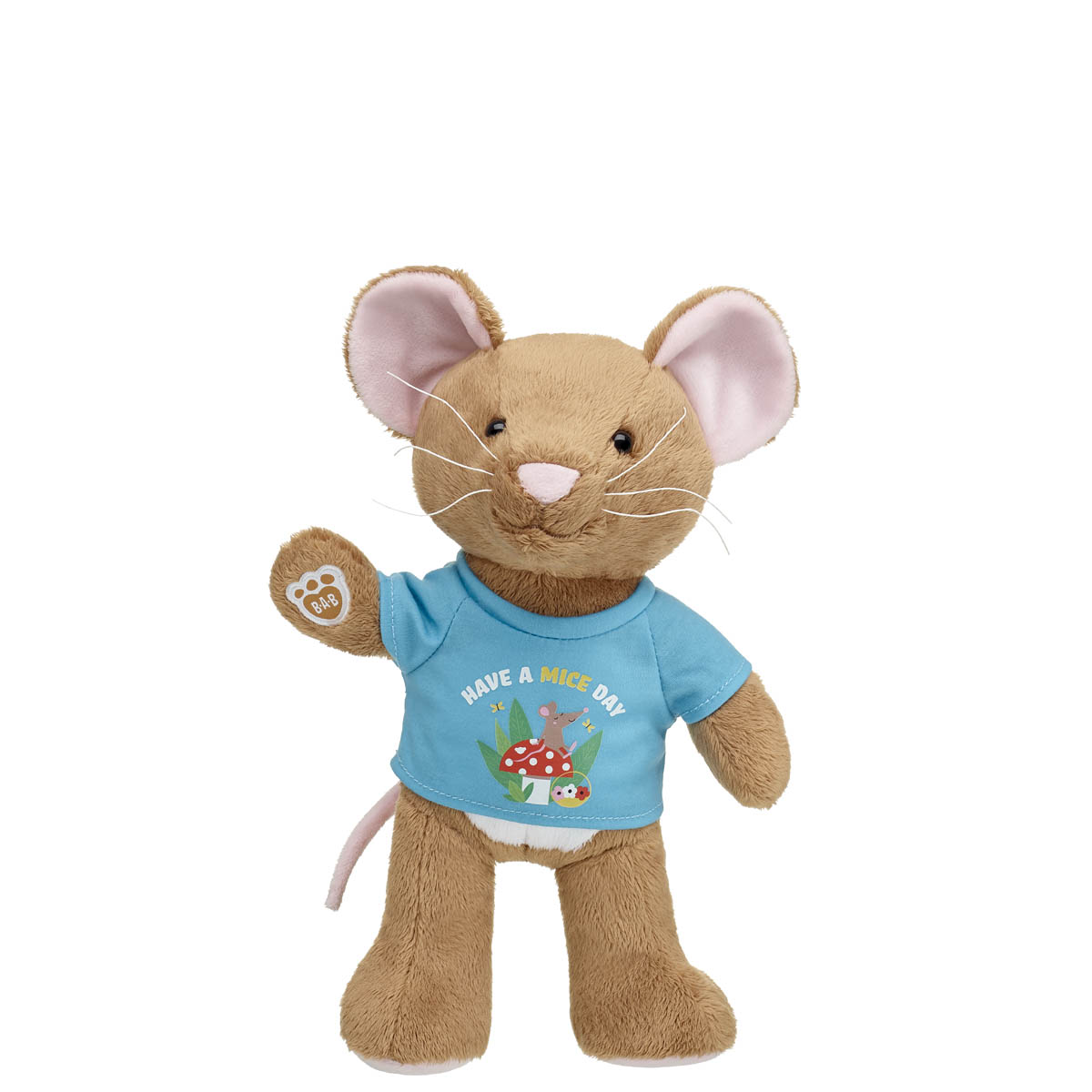 "Have a Mice Day" Cute Mouse Plush | Shop Now at Build-A-Bear®