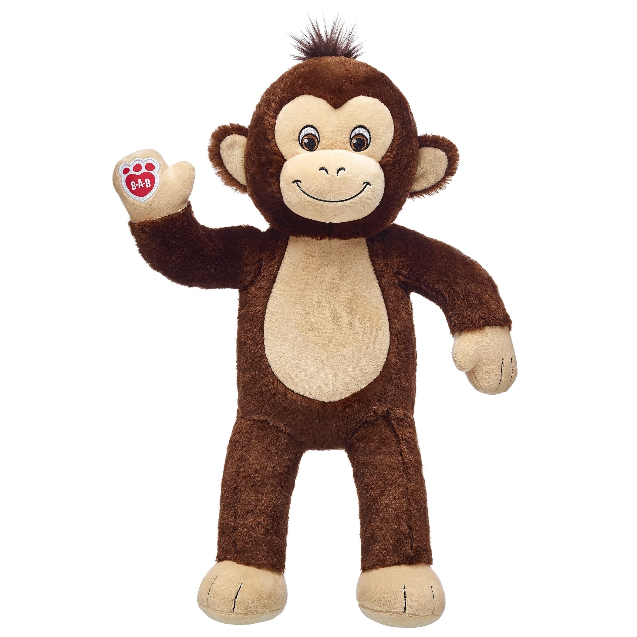 Smiley Monkey Stuffed Animal | Build-A-Bear®