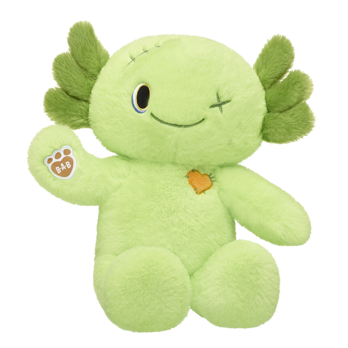 Zombie Axolotl Soft Toy | Build-A-Bear®