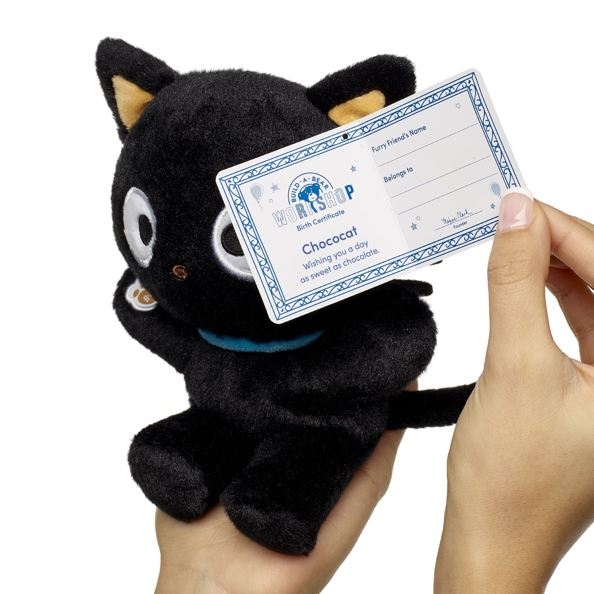 Hello Kitty® and Friends Mini Chococat™ Plush | Build-A-Bear®