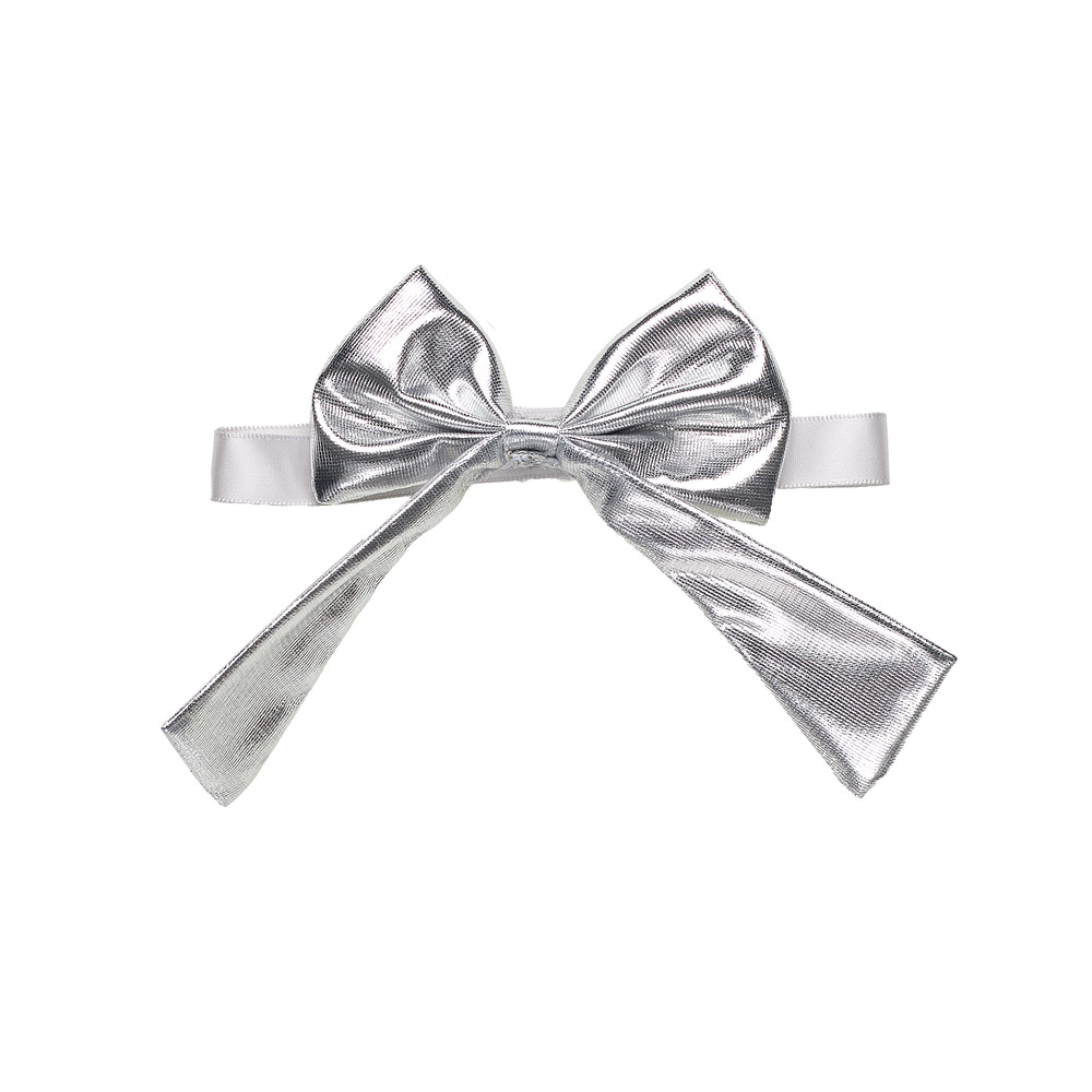 Silver Gift Bow