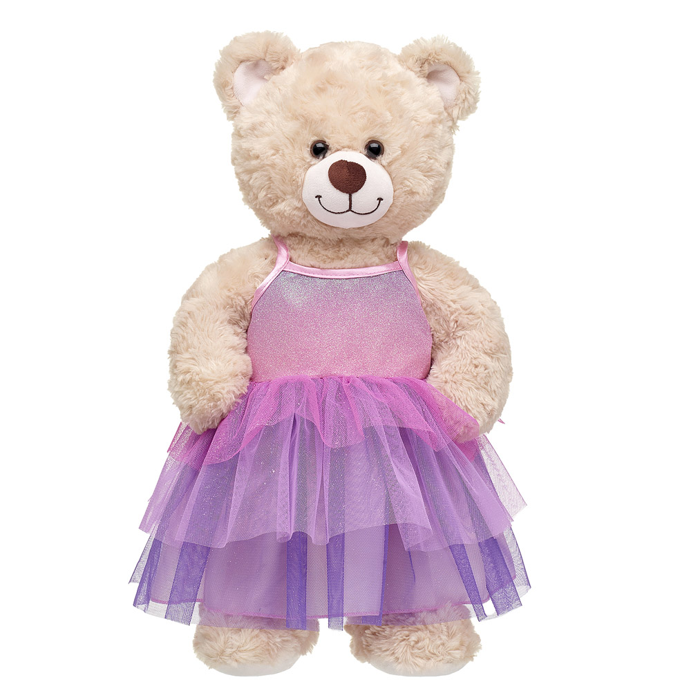 Pink and Purple Fancy Dress For Stuffed Animals | Build-A-Bear®