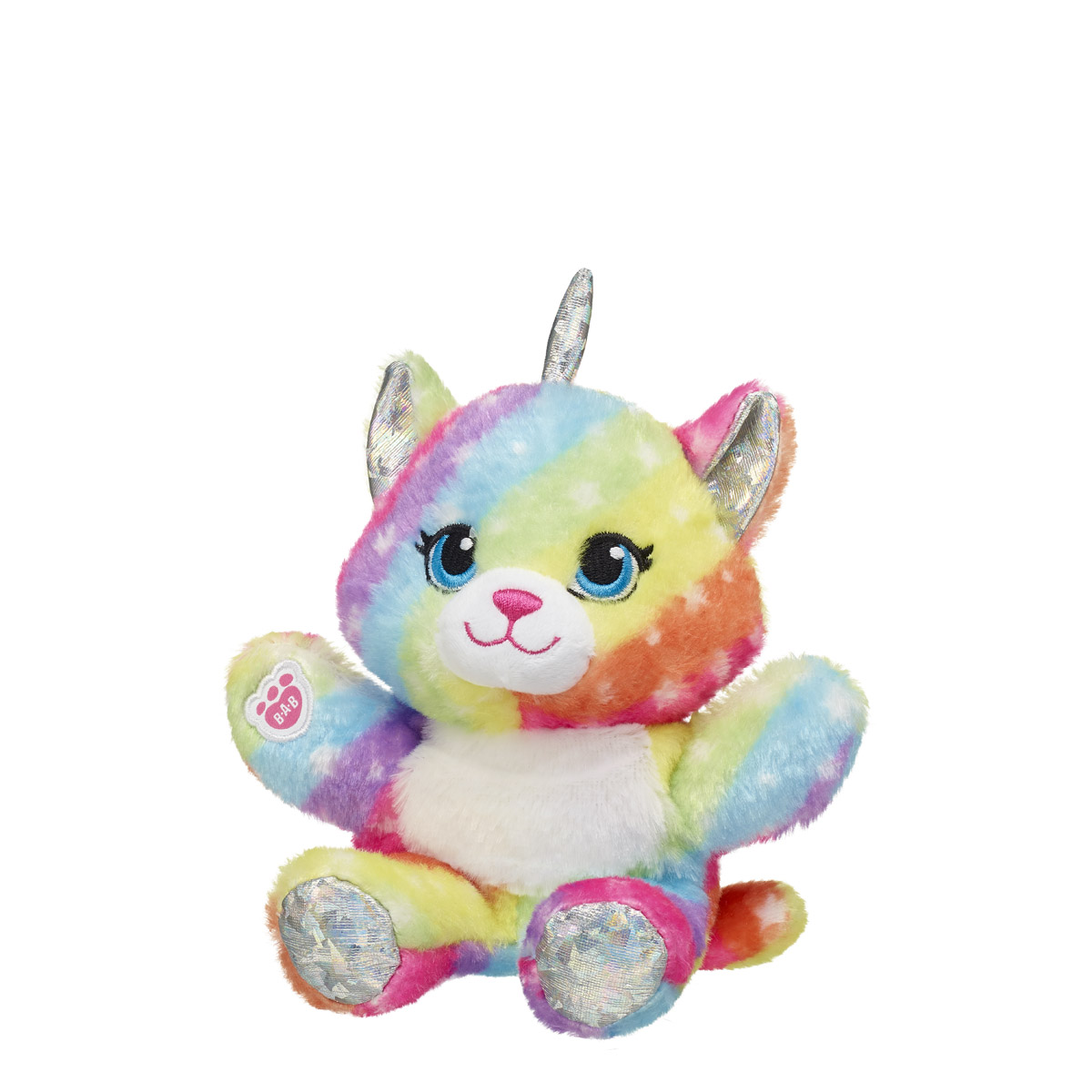Mini Beans Rainbow Kittycorn Soft Toy