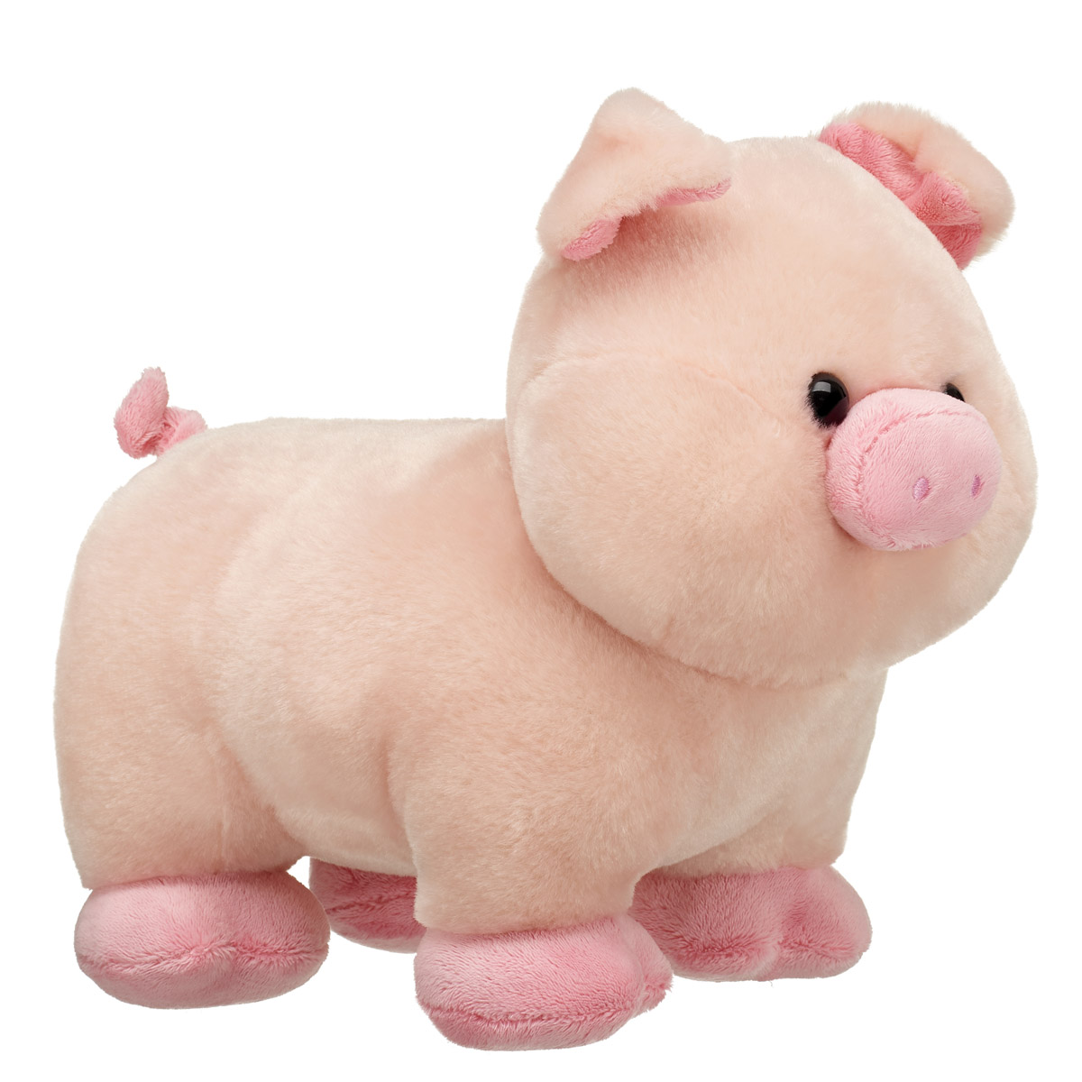 Fuzzy Pink Pig Soft Toy | Build-A-Bear®