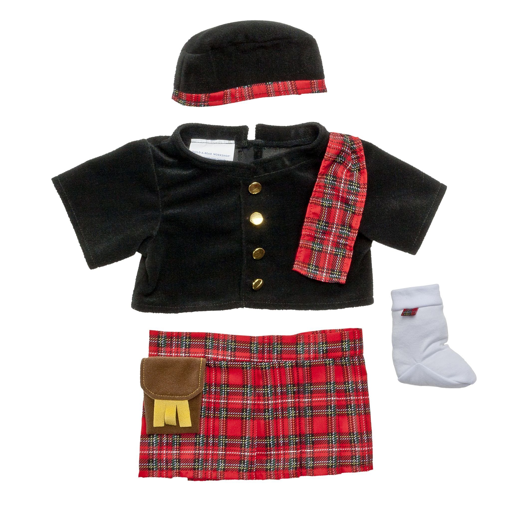 Highlander Costume 4 pc.