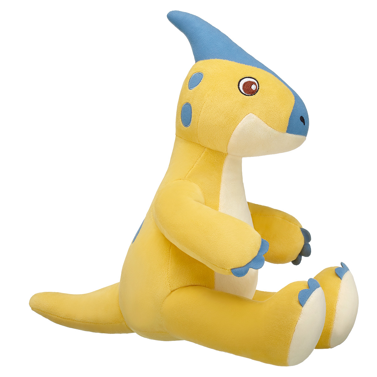 Yellow Parasaur | Shop the Dinosaur Collection Now at Build-A-Bear®