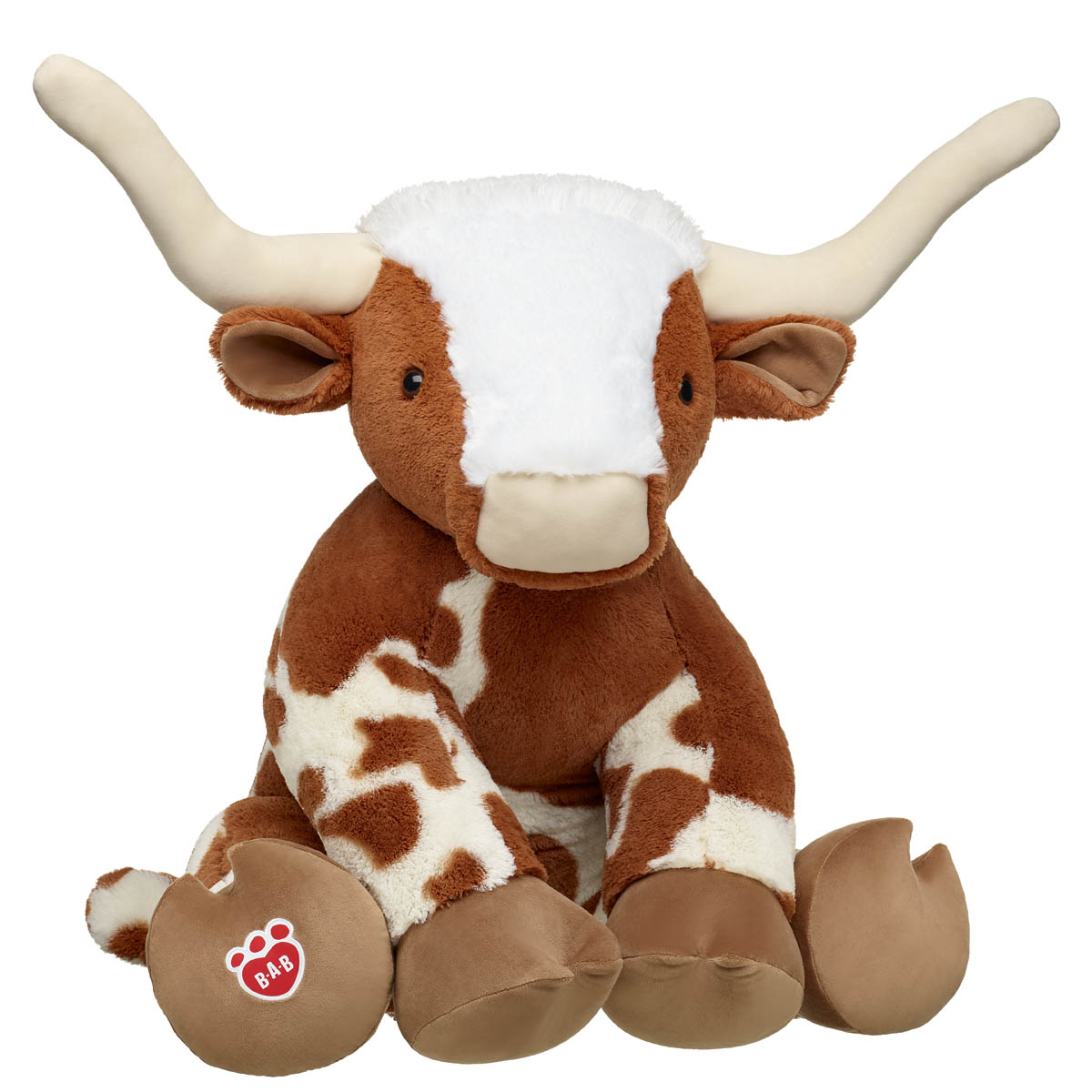 Giant Longhorn Cow Stuffed Animal | Build-A-Bear®