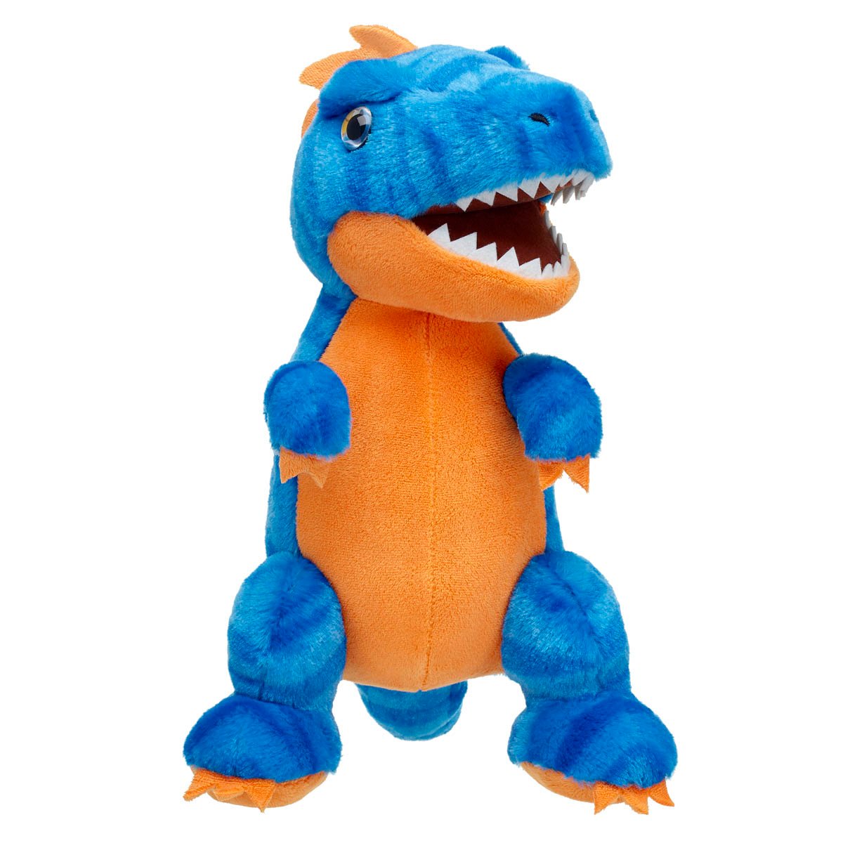 Blue T-Rex Plush | Shop Blue Stripes T-Rex at Build-A-Bear®